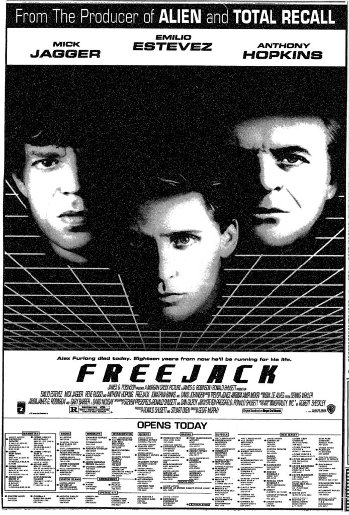 Now Playing: Freejack | Cult Film Club